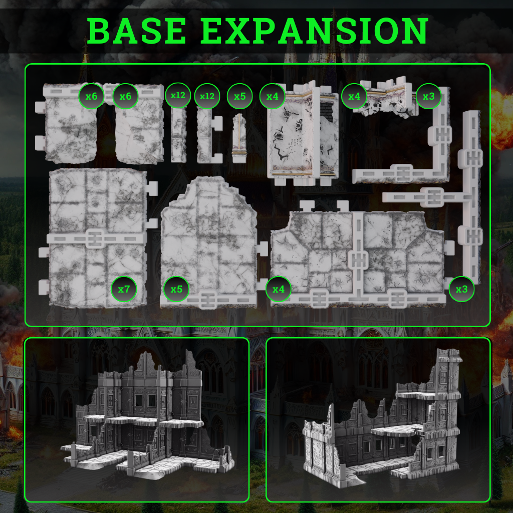 FutureProof Terrain - Base Expansion Set – Snot Goblin Gaming online store